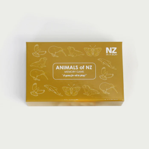 Animals of NZ Memory Game - Pūkorokoro Shorebird Centre Bookshop