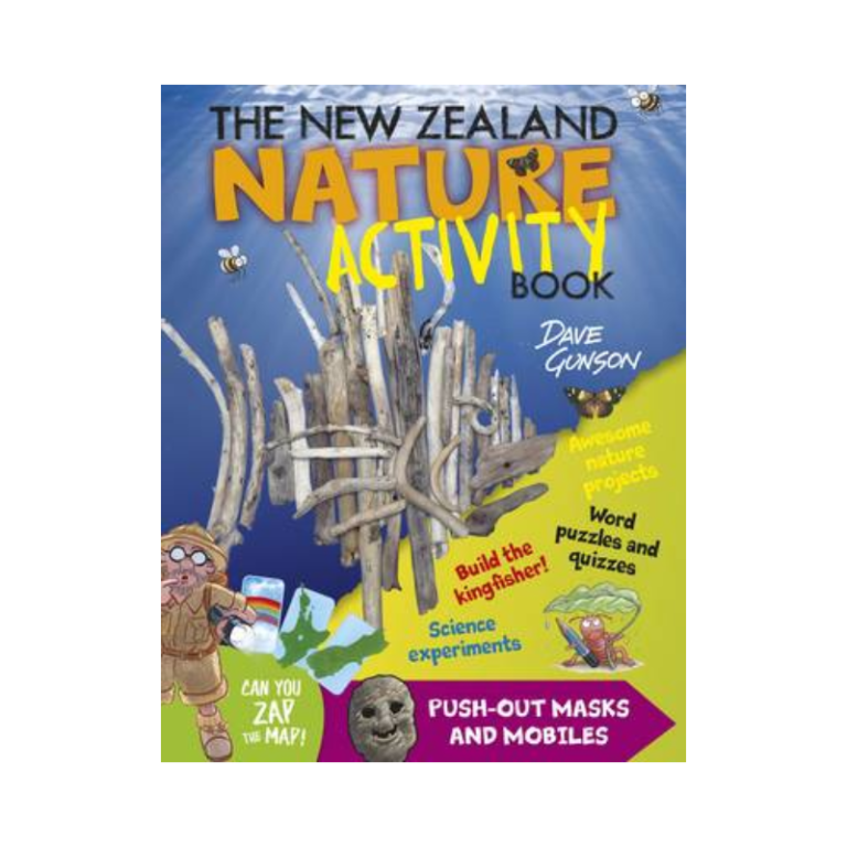 The New Zealand Nature Activity Book - Pūkorokoro Shorebird Centre Bookshop